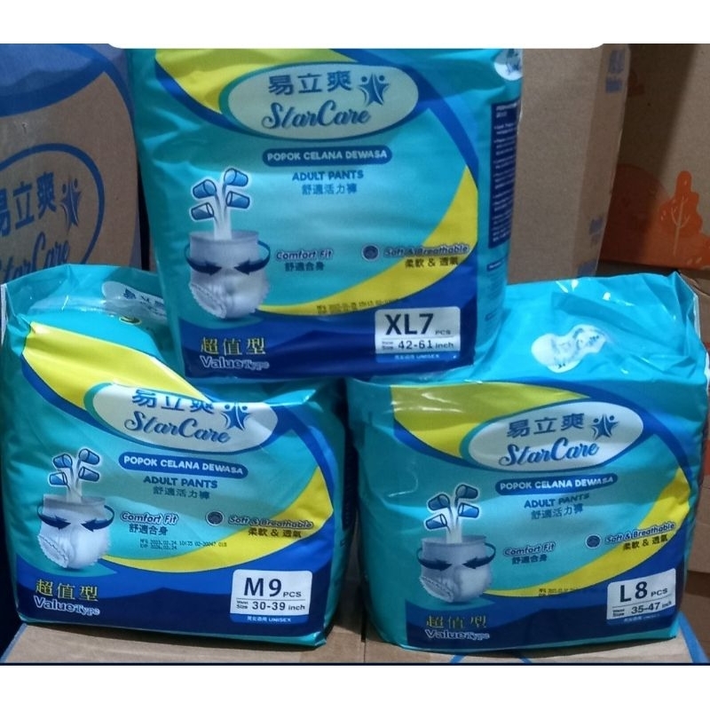 Jual Popok dewasa Starcare tipe celana | Shopee Indonesia