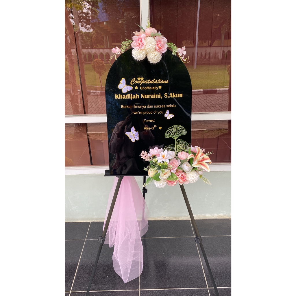 Jual PAPAN AKRILIK 2mm KUBAH 40x60 TERMURAH MEDAN (Hanya Papan Saja ...