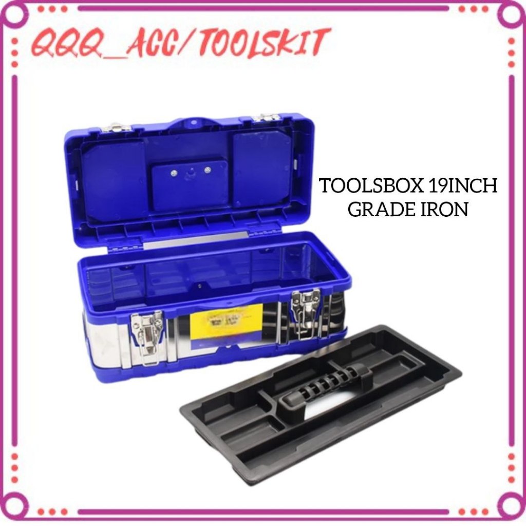 Jual Kotak Perkakas Besar 19" BELTER Tool Box Bahan Stainless Box ...