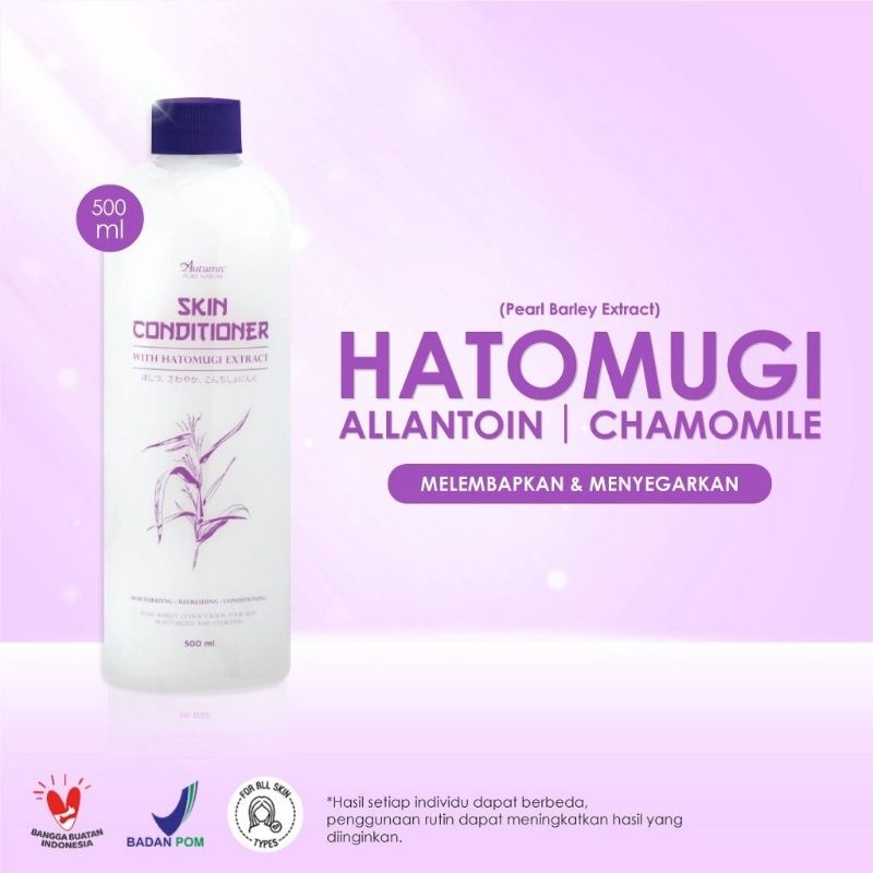 Jual Autumn Skin Conditioner With Hatomugi 500ml | Shopee Indonesia