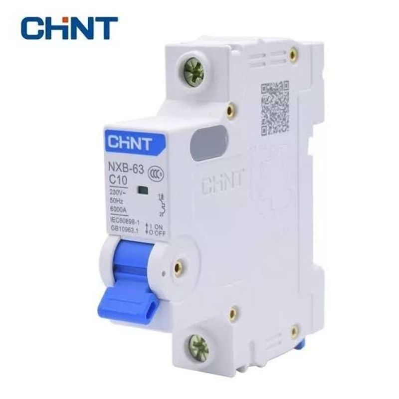 Jual MCB CHINT NXB-63 1P 6kA (4A, 6A, 10A) | Shopee Indonesia