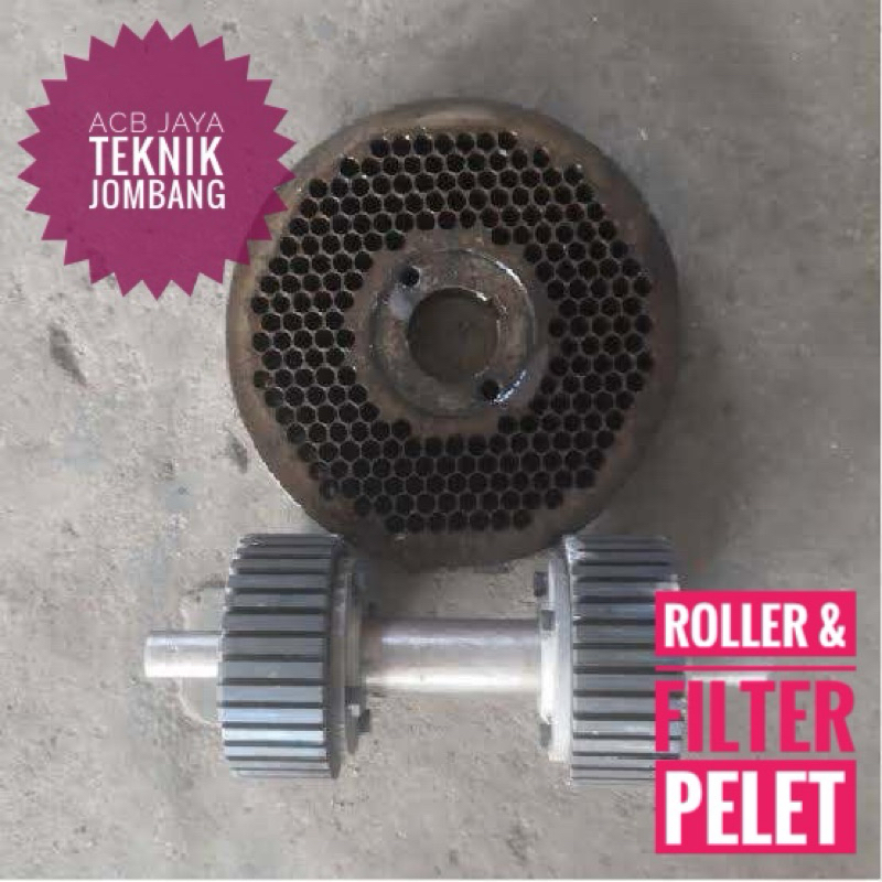 Jual Roller dan Filter Mesin Pelet Vertical Acb Jaya Teknik | Shopee ...