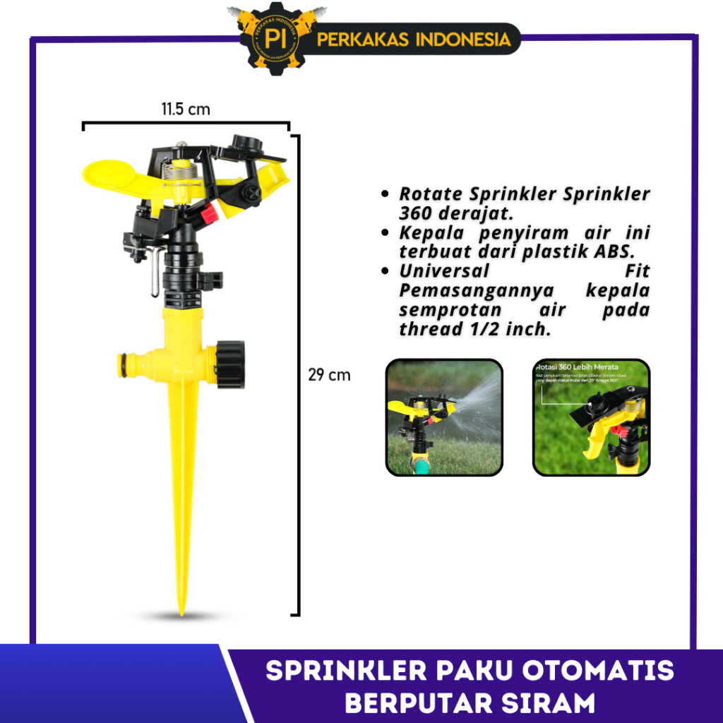 Jual Semprotan Sprinkle PVC Alat Semprot Penyiram Tanaman Air Mancur ...