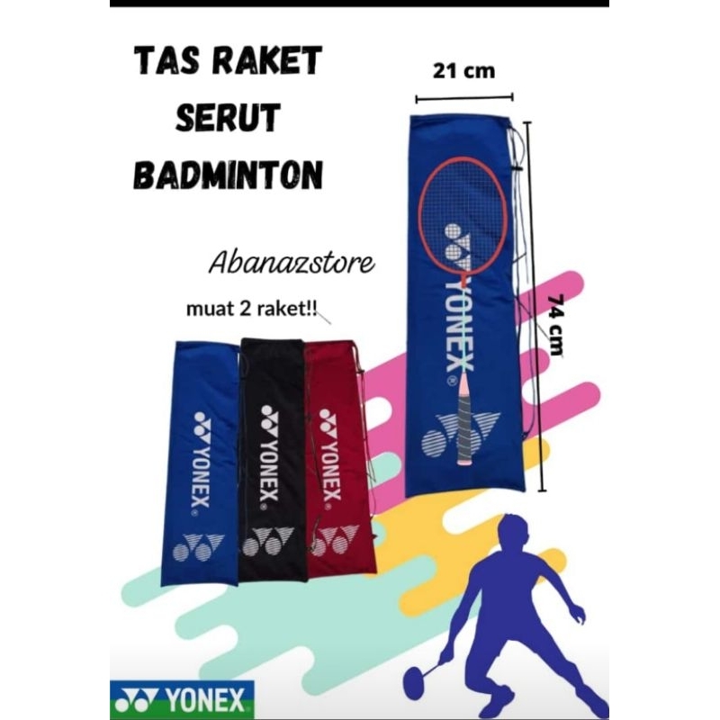 Jual tas raketserut/sarung raket serut murah simple berkualitas ...