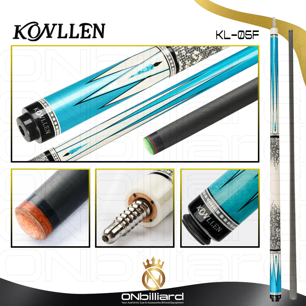 Jual Stick Billiard Konllen KL-05F Stik Biliar 12.5mm Carbon Fiber Cue ...
