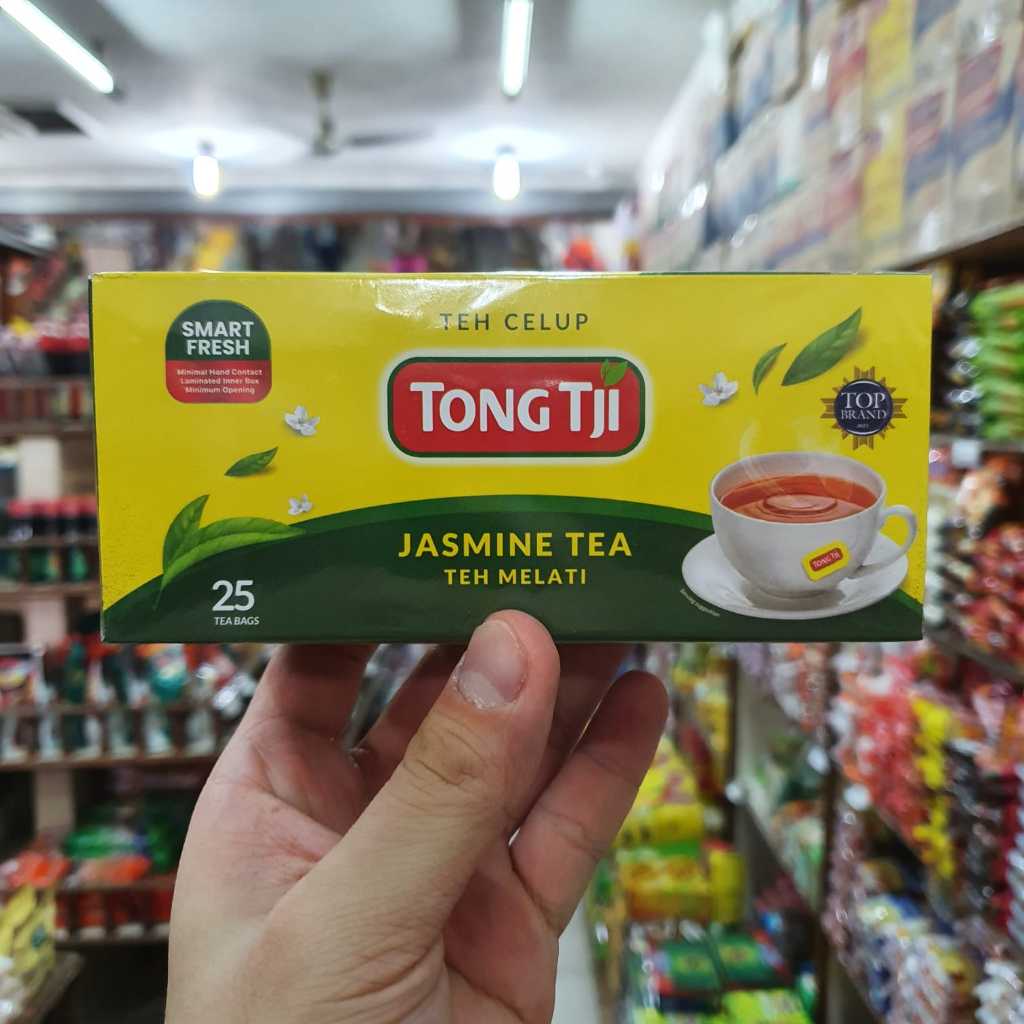 Jual TEH CELUP TONG TJI JASMINE TEA TEH MELATI 25 KANTONG | Shopee ...