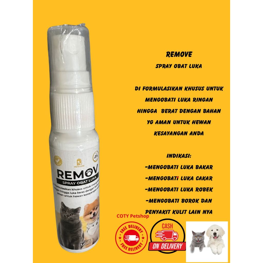 Jual Obat Luka Remov spray 30ml | Shopee Indonesia