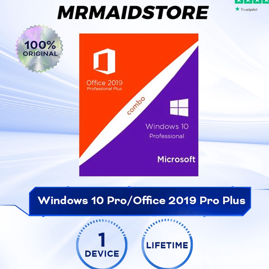 Jual Belanja Cerdas Windows 1 Pro Home Office 219 Office 216 Office 365 ...