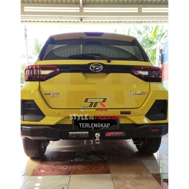 Jual Pengaman Belakang Toyota Raize Daihatsu Rocky | Towing RINO Rocky ...