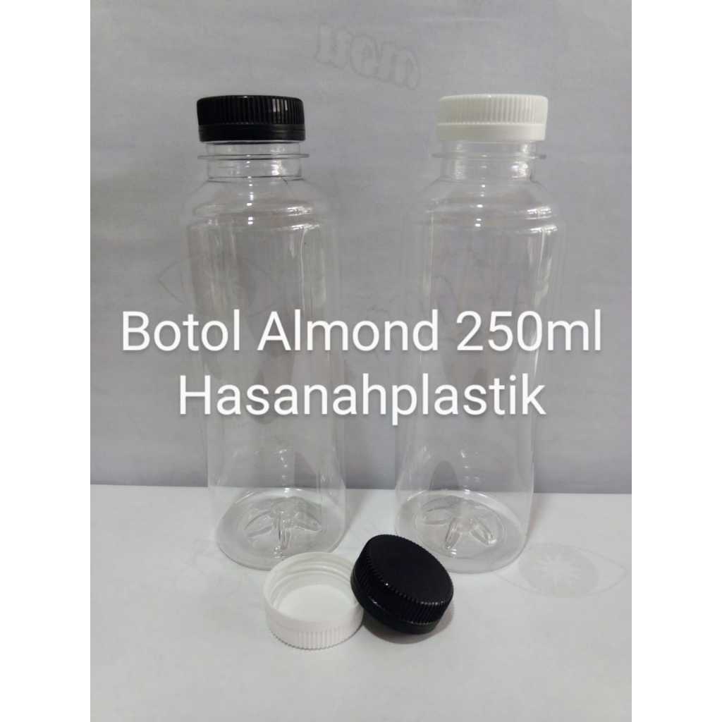 Jual Botol Almond 250 ml Min Pembelian (100pcs) | Shopee Indonesia