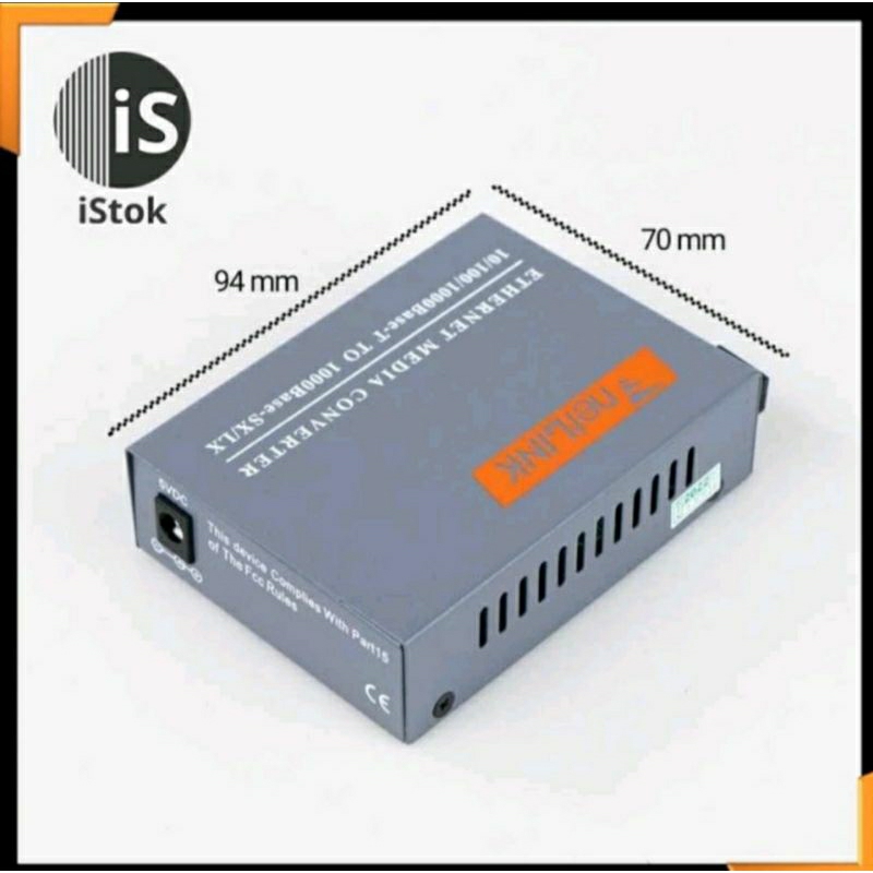 Jual Netlink Gigabit Fiber Optical Media Converter 1000Mbps - HTB-GS-03AB | Shopee Indonesia
