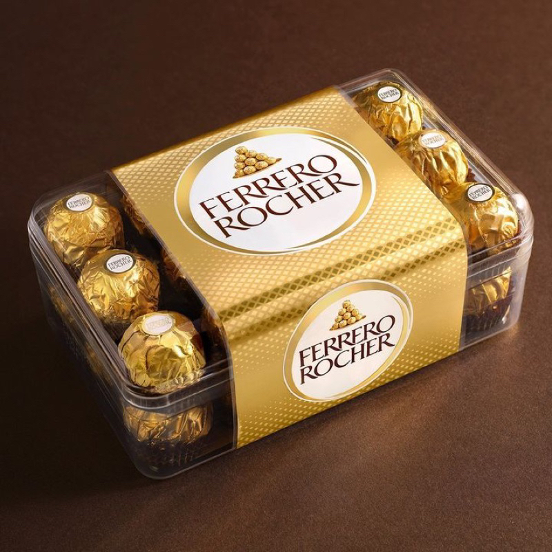 Jual FERRERO ROCHER COKLAT ISI 16 PCS // T16 HALAL BPOM FERRERO ROCHER ...