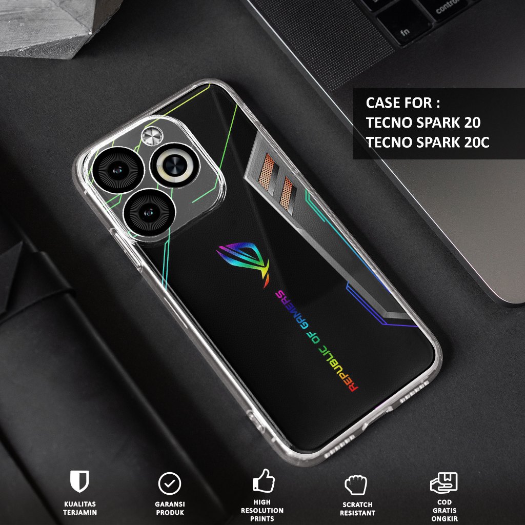 Jual Case Tecno Spark 20 Casing Tecno Spark 20c Motif Rog Softcase Premium Case Hp