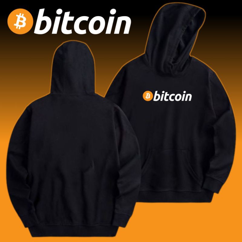 Jual HOODIE BITCOIN / JAKET CRYPTO BTC / COTTON FLEECE PREMIUM / WARNA ...