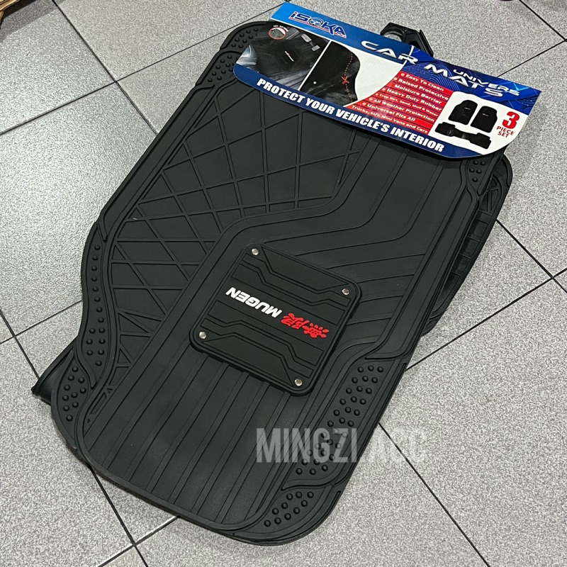 Jual KARPET MOBIL PACKY PODA POCKYPODA LOGO MUGEN UNIVERSAL HONDA BRIO ...
