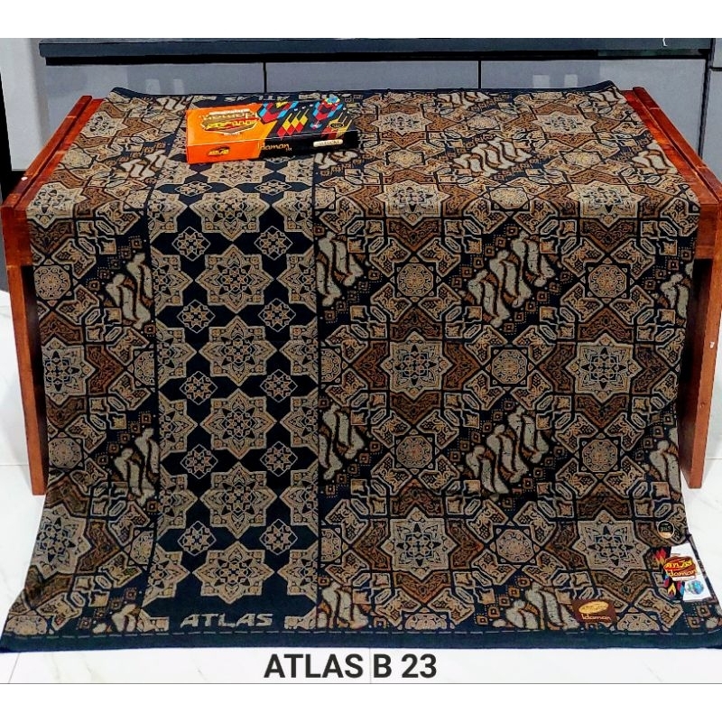 Jual SARUNG BATIK ATLAS IDAMAN HARMONI MOTIP BHS BATIK | Shopee Indonesia
