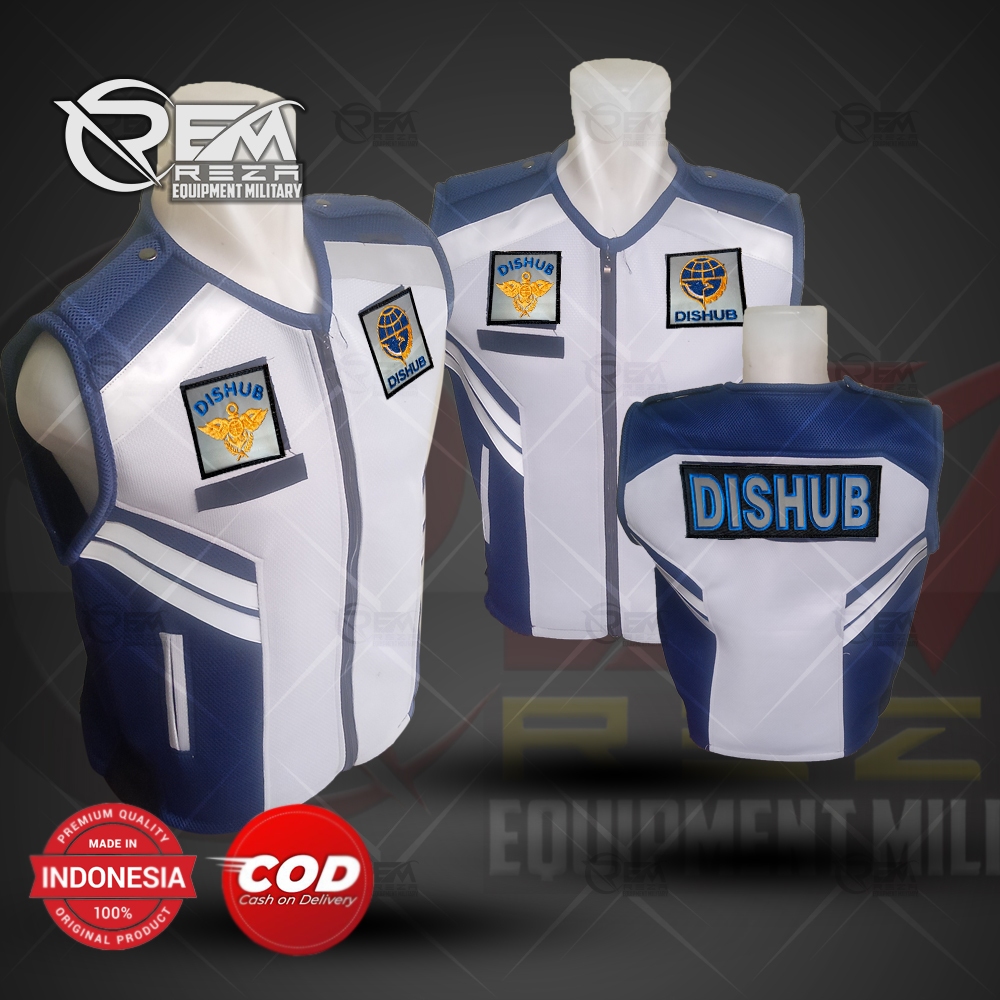 Jual ROMPI Safety DISHUB Dinas Perhubungan Double Mesh Dobel Mess Tebal ...
