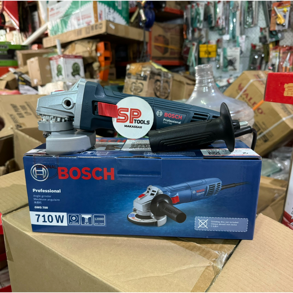 Jual MESIN GERINDA GURINDA TANGAN LISTRIK 4" 4 INCH BOSCH GWS700 GWS ...