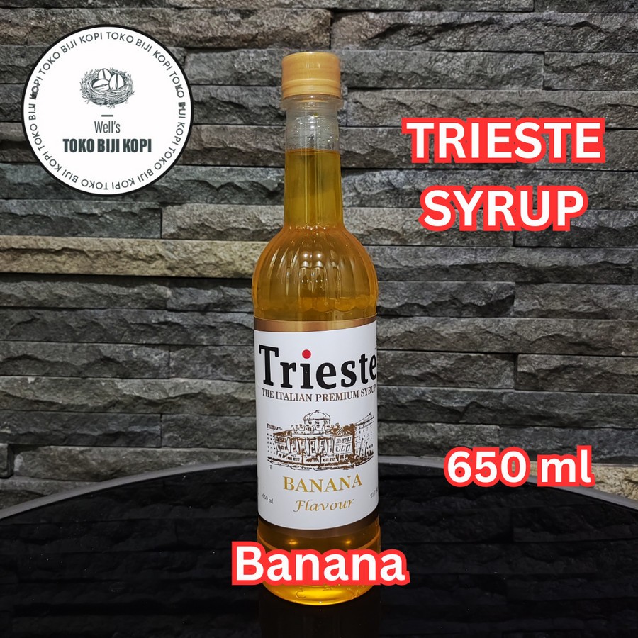 Jual Trieste Syrup Flavoured Sirup Rasa - 650 ml | Shopee Indonesia
