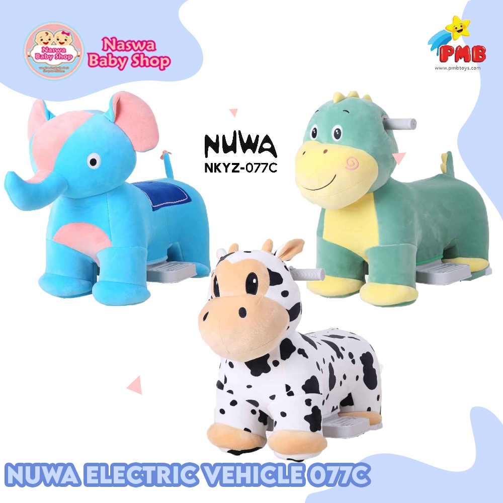 Jual PMB Toys Nuwa Electric Vehicle Animal Series Mainan Anak 077C ...