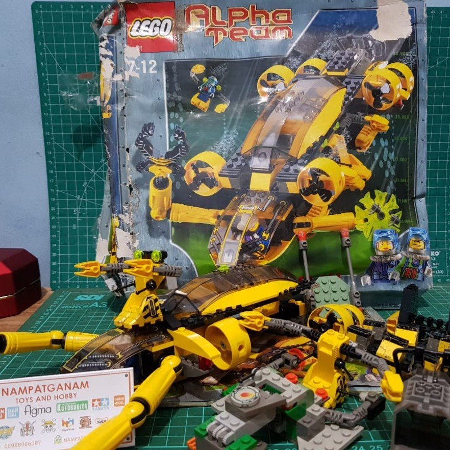 Jual RARE ORIGINAL LEGO 4794 ALPHA TEAM MISSION DEEP SEA SUBMARINE ...