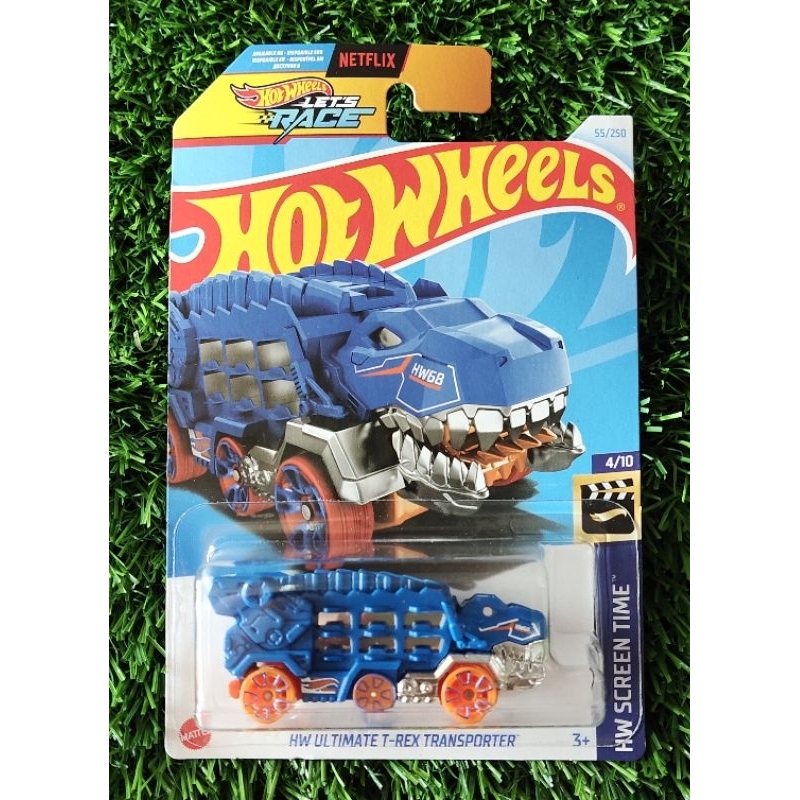 Jual HOT WHEELS HW ULTIMATE T-REX TRANSPORTER DINOSAURUS | Shopee Indonesia