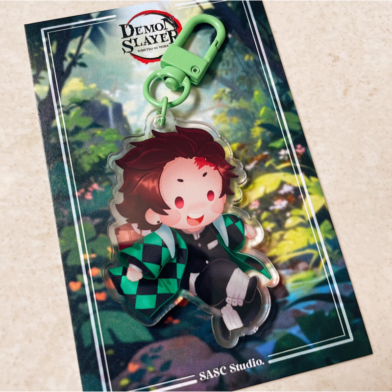 Jual DEMON SLAYER / kimetsu no yaiba baby keychain | tanjiro nezuko ...