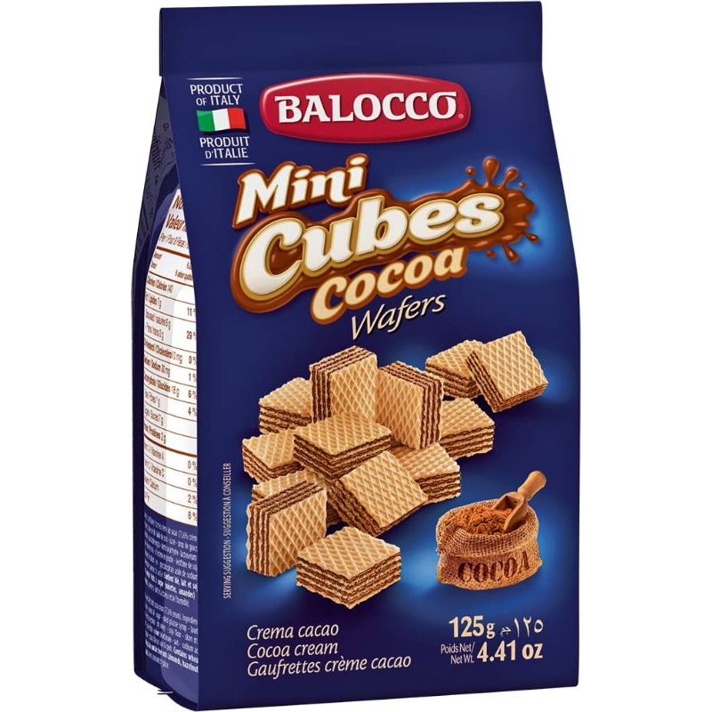 Jual BALOCCO MINI CUBES || WAFER VANILLA || WAFER HAZELNUT || WAFER ...
