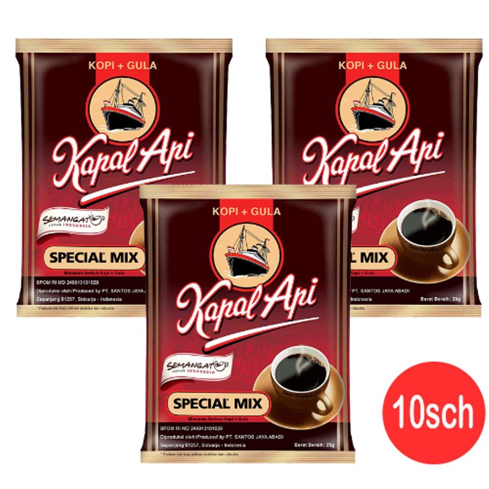Jual Kopi Kapal Api HITAM Special Mix 24 gr | Shopee Indonesia
