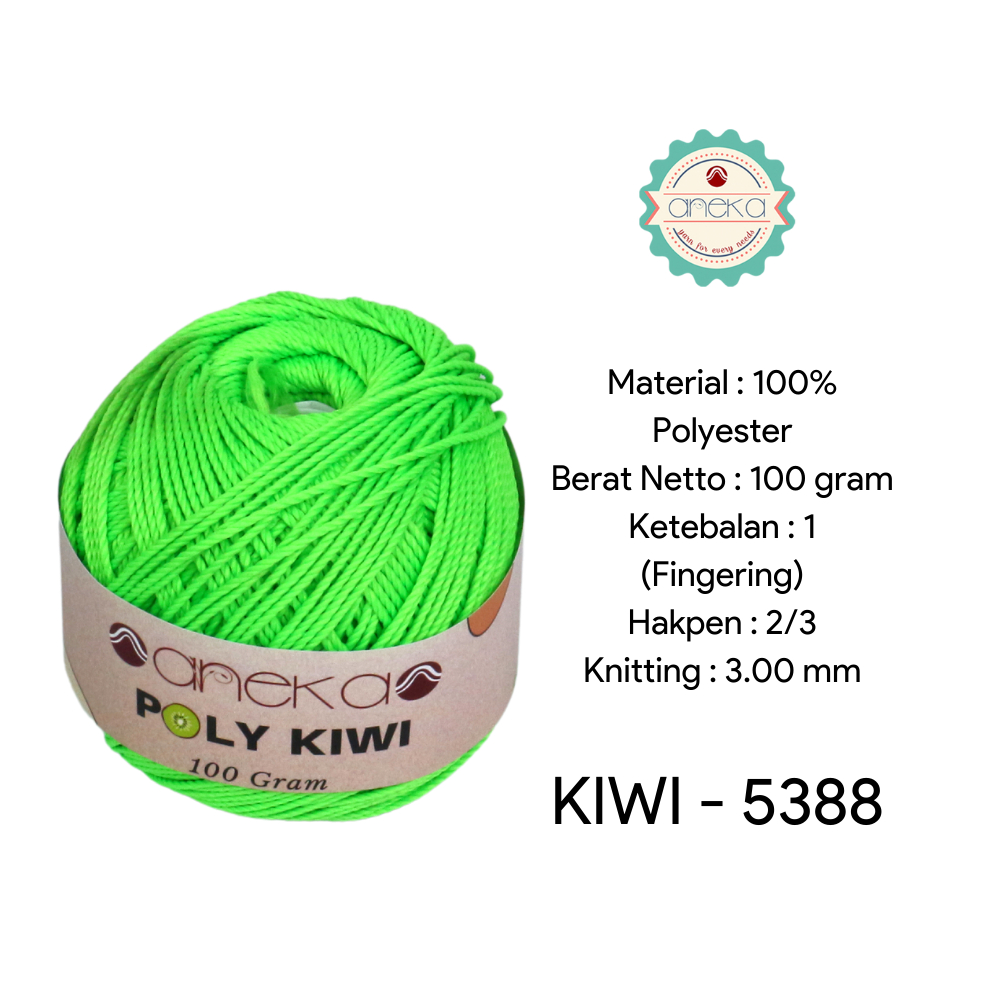 Jual Katalog - Benang Rajut Poli / Poly Kiwi Yarn - PREMIUM - Part 1 ...
