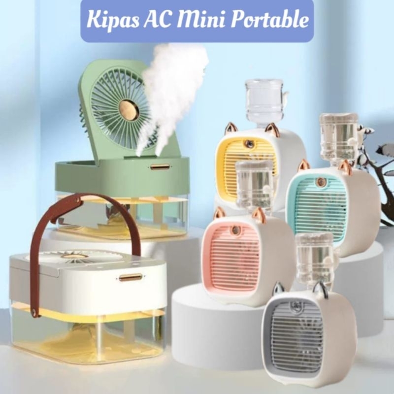 Jual Kipas Pendingin Mini AC Portable Air Cooler Mobil Dan Ruangan/AC ...