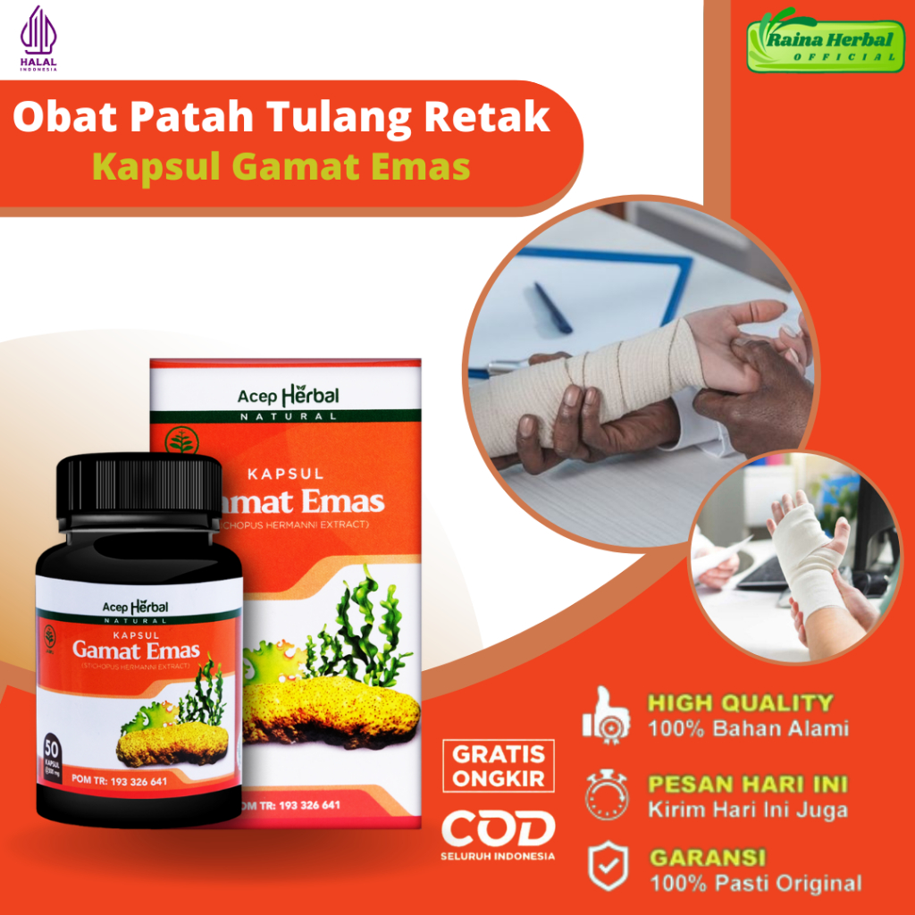Jual Obat Patah Tulang Dan Retak Kaki Tangan Penyambung Perekat Tulang ...