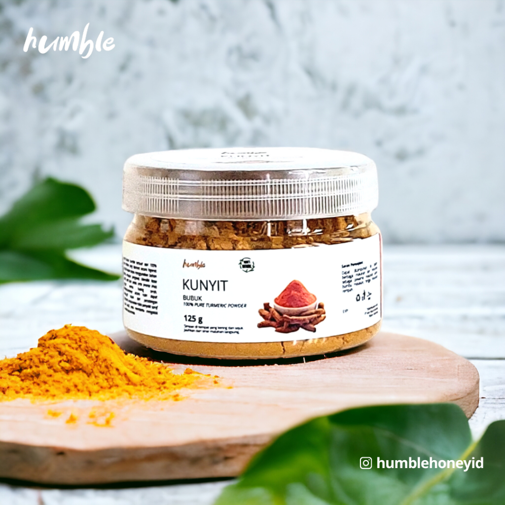 Jual Kunyit Bubuk 125 gr | Turmeric powder pure premium original humble ...