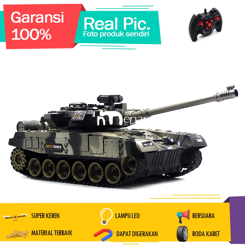Jual Mainan Mobil Remot Kontrol RC Tank War Speed 9 Fungsi Remot Besar | Shopee Indonesia