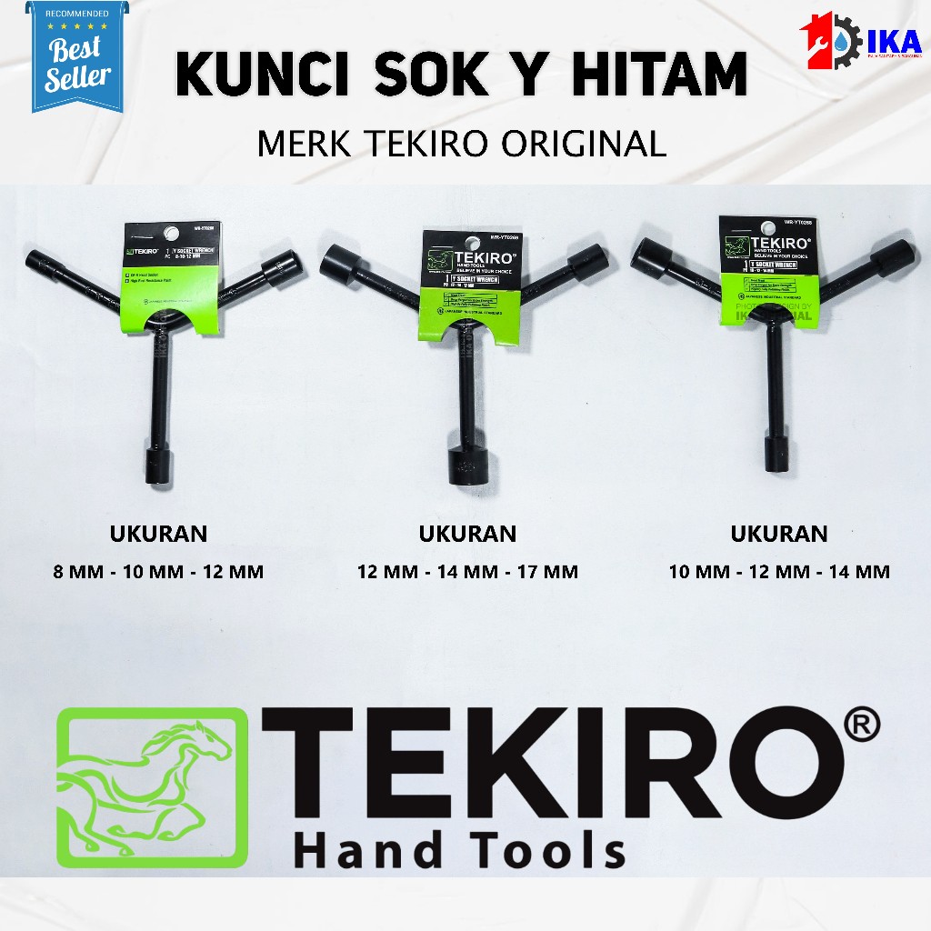 Jual Tekiro Kunci Sok Y Shock Kunci Ujung 10,12,13,14,17mm Termurah ...