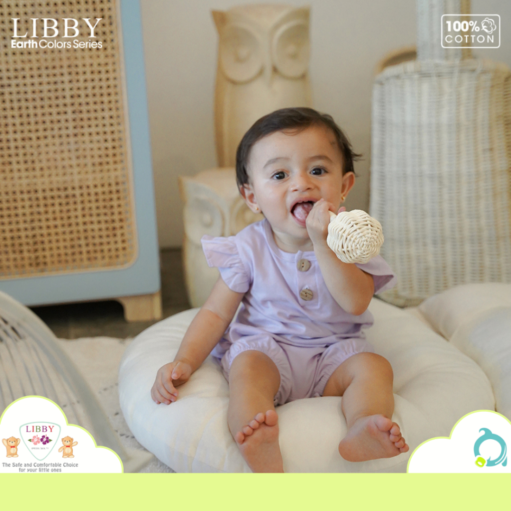 Jual LIBBY Earth Colour Jumper Ruffle Ivy (1 Pcs) | Shopee Indonesia