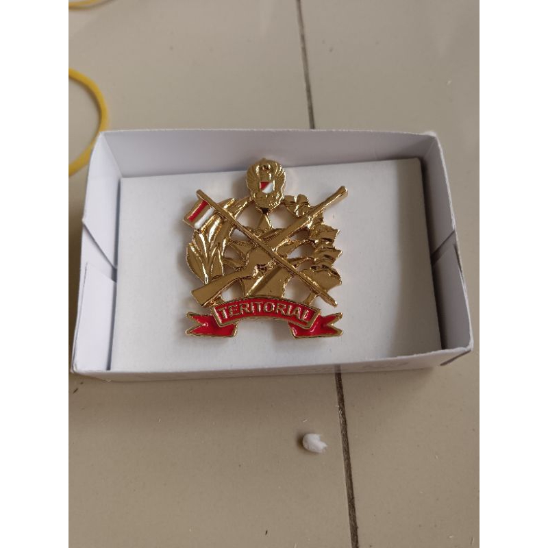 Jual brevet wing pin teritorial tni ad | Shopee Indonesia