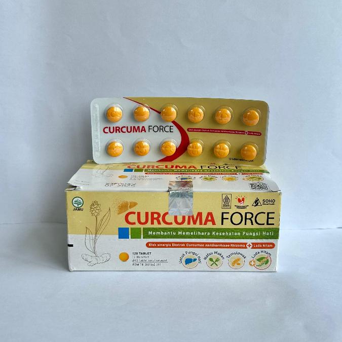 Jual Curcuma Force 12 Tablet | Shopee Indonesia