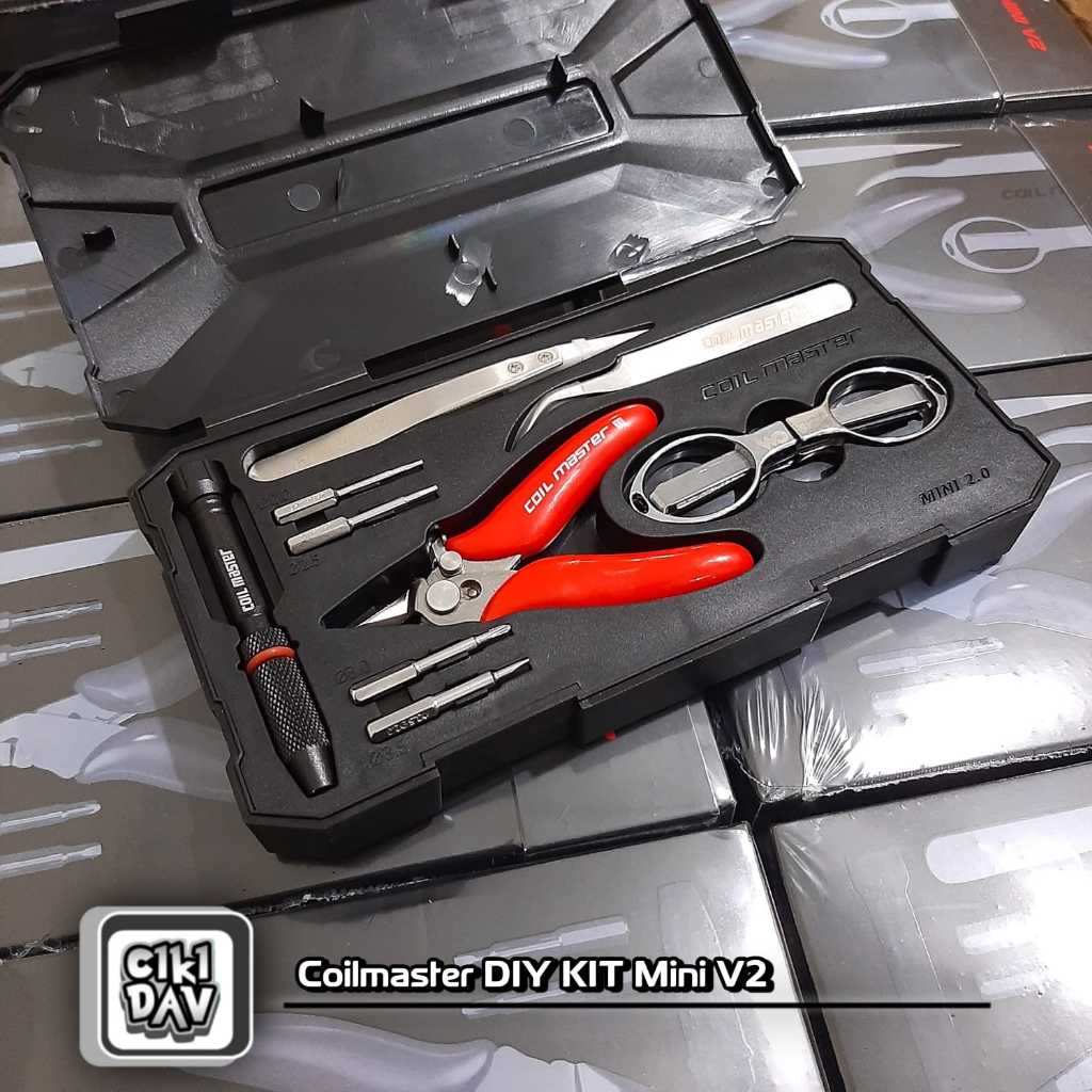 Jual Coilmaster DIY kit mini V2 authentic Coil master kit | Shopee ...