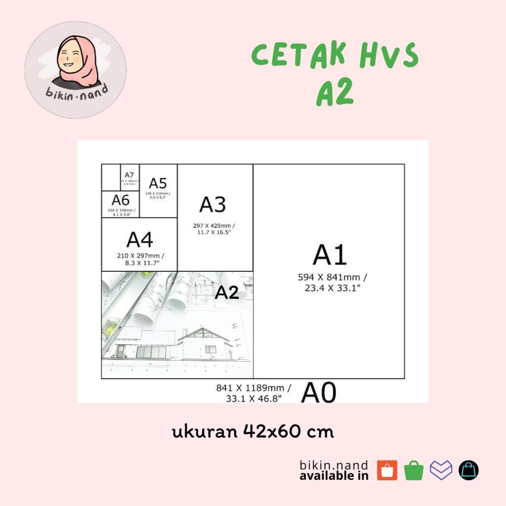 Jual Cetak HVS Foto ukuran A2 (42x60 cm) | Shopee Indonesia