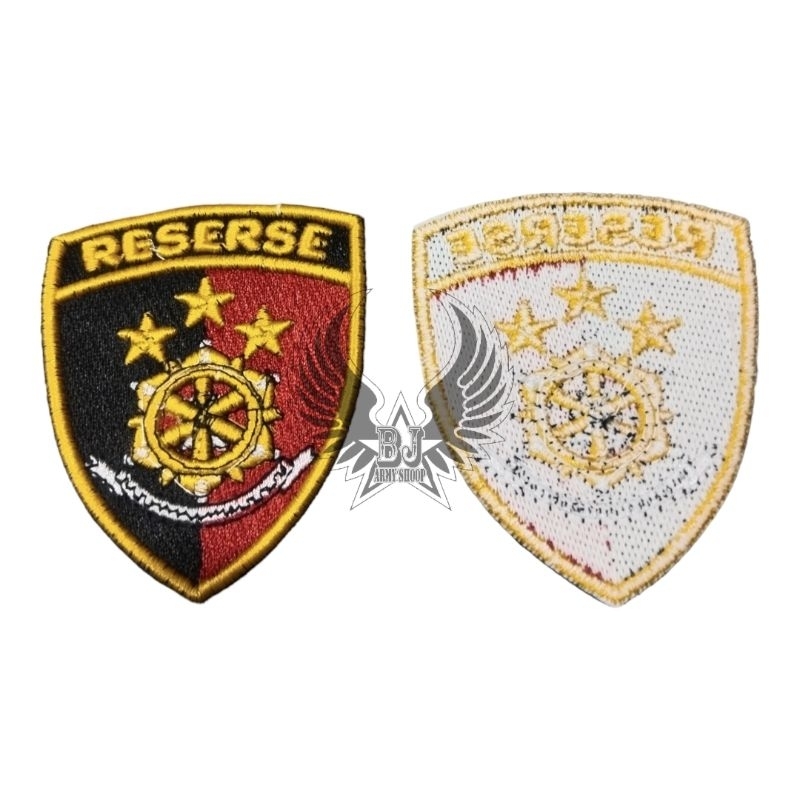 Jual Logo reserse polri timbul 3D terbaru/atribut bet logo reserse ...