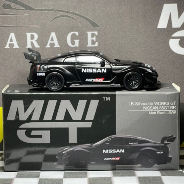 Jual Mini GT LB Silhouette Works GT Nissan R35 Advan | Shopee Indonesia
