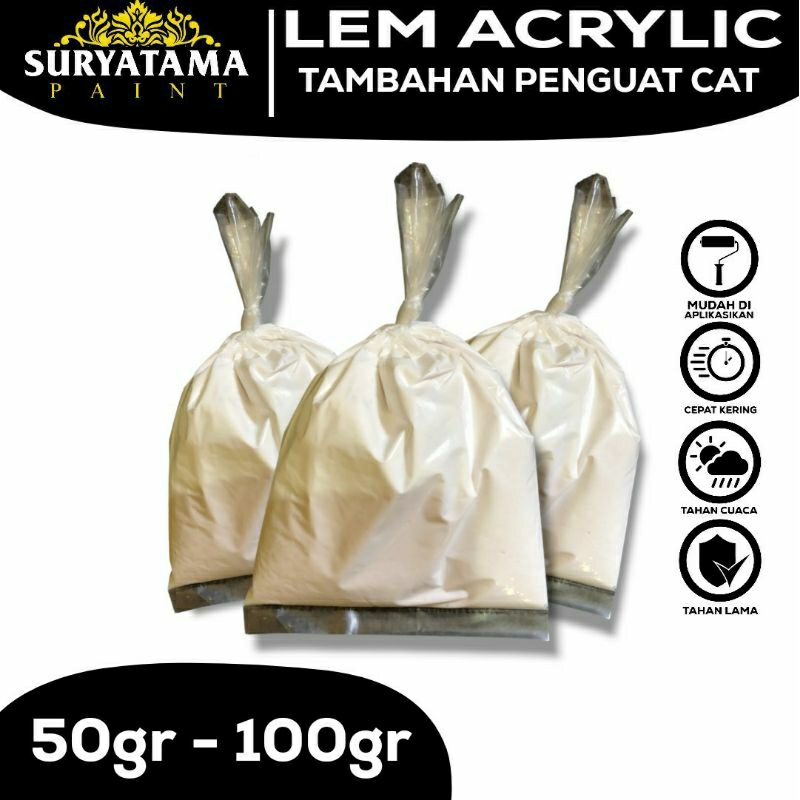 Jual LEM PENGUAT CAMPURAN CAT TEMBOK ADDITIVE ACRYLIC | Shopee Indonesia