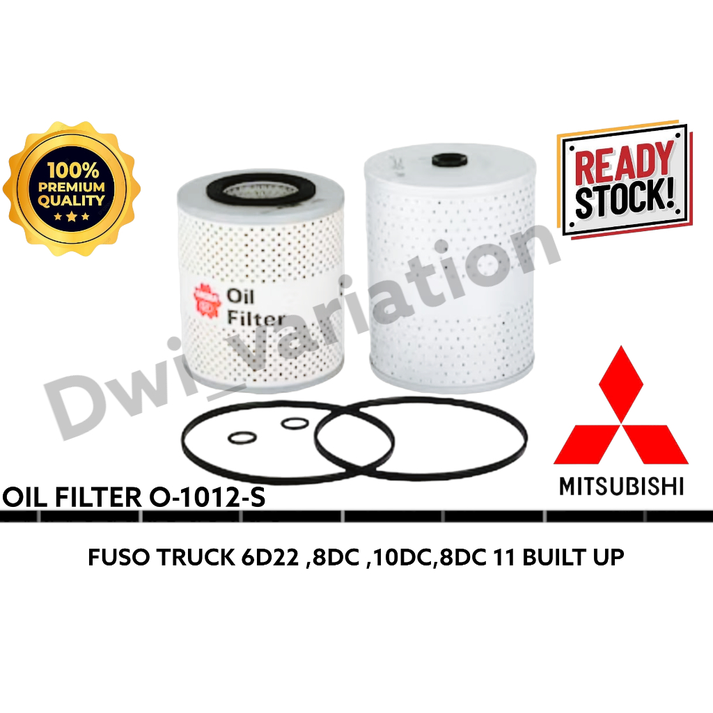 Jual FILTER OLI FUSO 6D22/8DC/10DC/8DC11 SAKURA O-1012-S | Shopee Indonesia