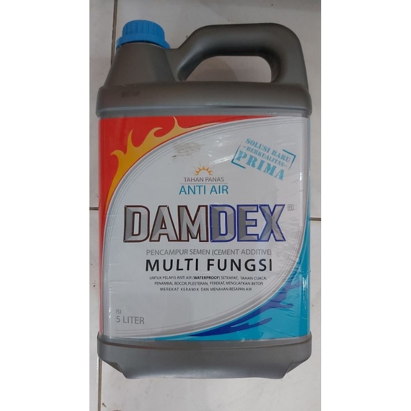 Jual Damdex Obat Cor Multifungsi Pencampur Semen Anti Bocor Galon 5 ...