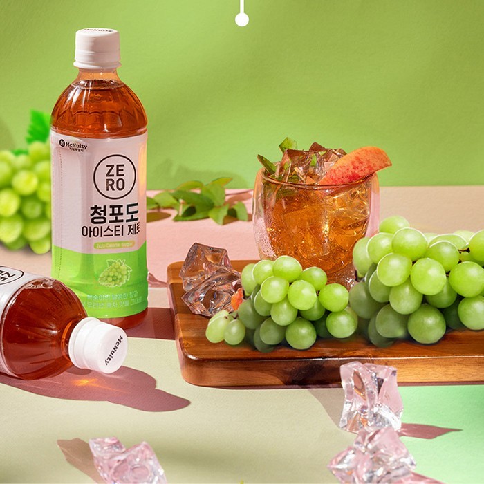 Jual McNulty Zero-Calorie Iced Tea Green Grape 500ml | Shopee Indonesia