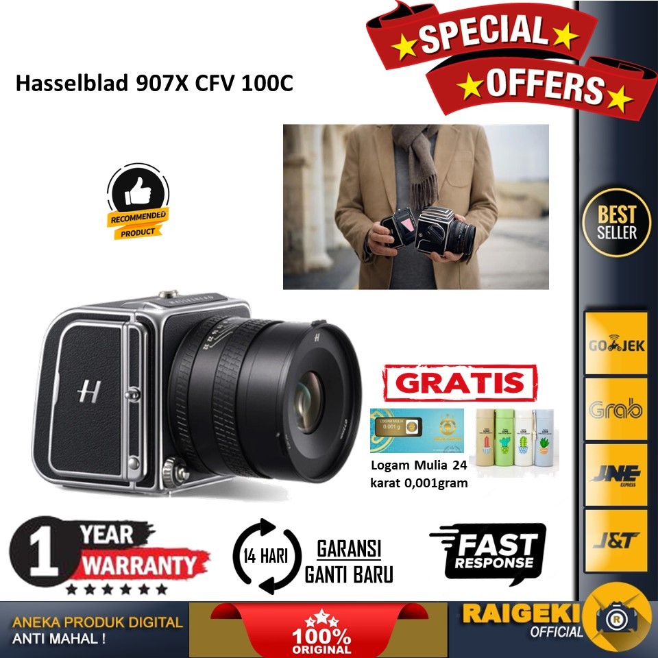 Jual PRE ORDER - Hasselblad 907x CFV 100C Medium Format Mirrorless Camera Body Only | Shopee ...