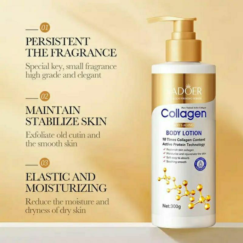 Jual SADOER WHITENING COLLAGEN BODY LOTION PEMUTIH BADAN PERMANEN BPOM ORi | Shopee Indonesia