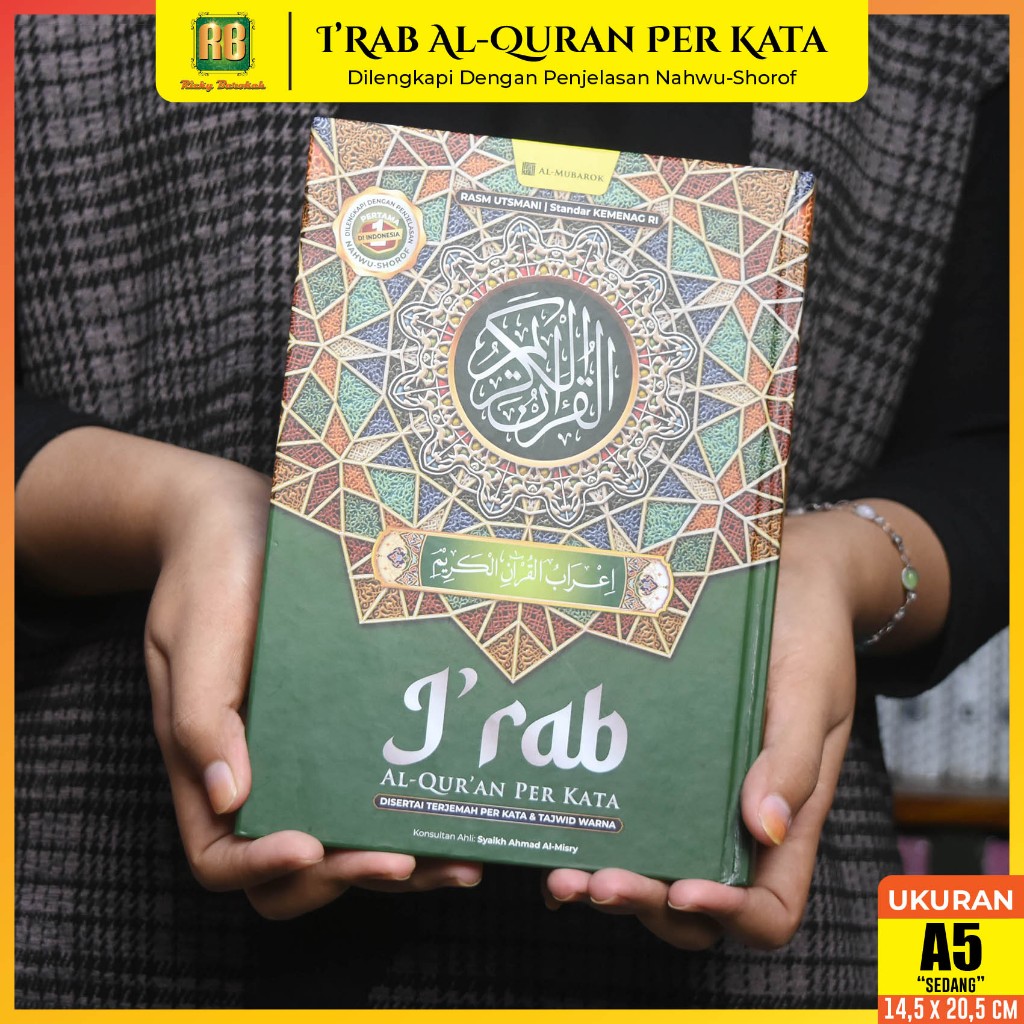 Jual PERTAMA DI INDONESIA - Alquran I'rab I'rob Nahwu Shorof A5 Sedang ...