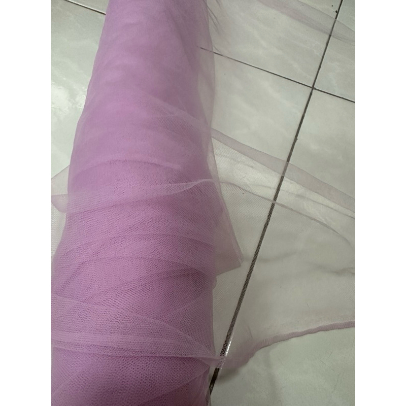 Jual TULLE / TILE POLOS ULTRA SOFT HALUS ITALIA / SOFT TULLE ...